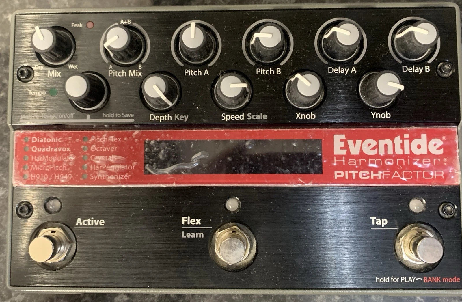 Eventide Pitch Factor Harmonizer Delay Guitar Effects Pedal Stompbox